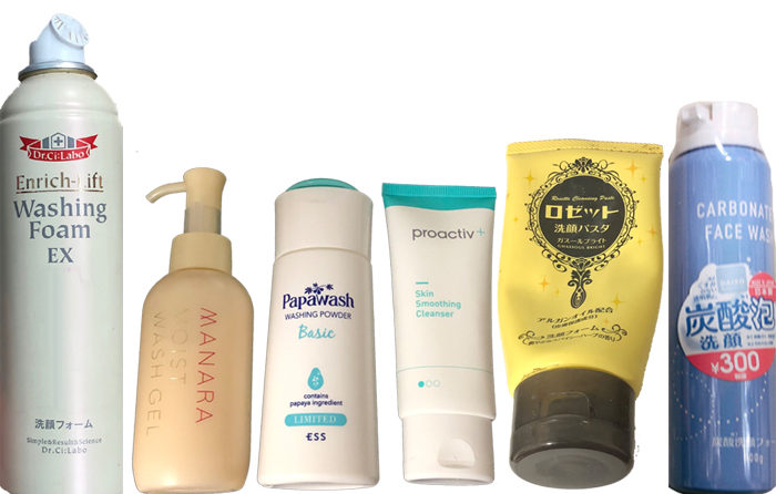 2019日本網購洗面乳大賞 | Papawash/MANARA/ROSETTE/DAISO/Proactive+/Dr.Ci:Labo3D ...